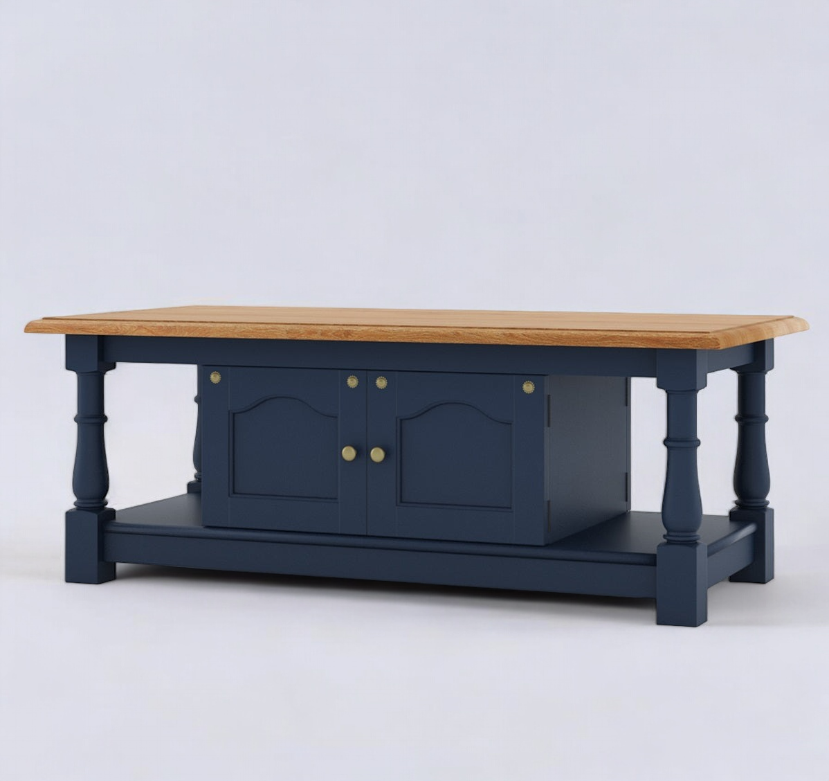large square coffee table /living room tables/Blue Coffee Table With S ...